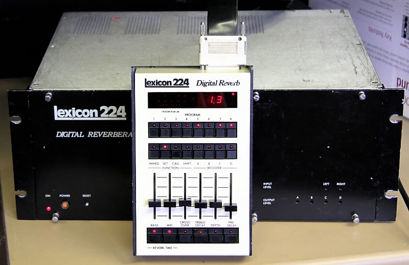 Lexicon 224 1980's Classic Digital Reverb | Reverb UK