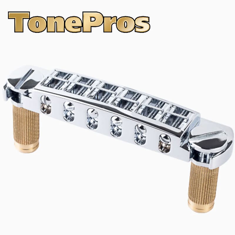 NEW Tonepros AVT2M Wraparound Bridge with METRIC Locking | Reverb