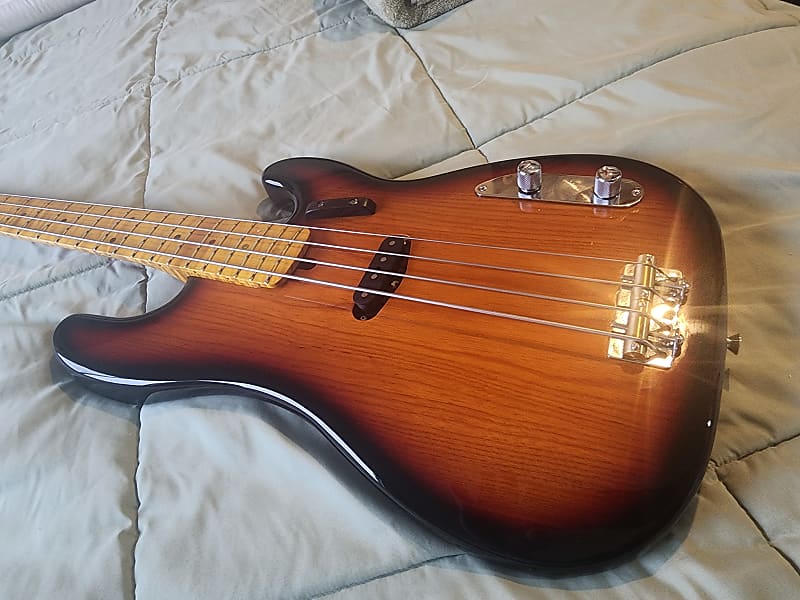Warmoth '54 Fender Precision Bass Replica - Custom Sunburst - | Reverb