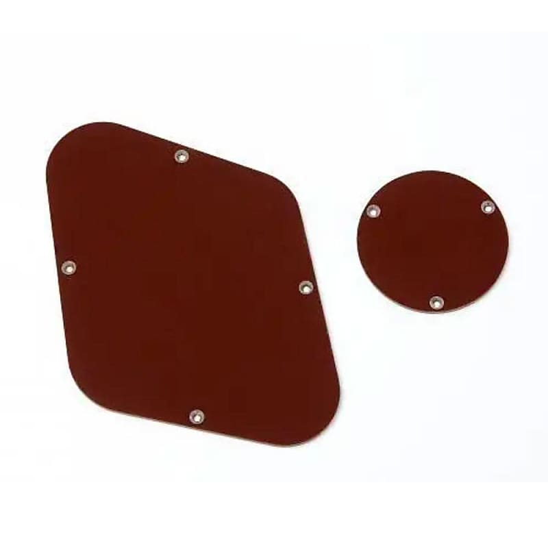 Les Paul Control Cavity & Toggle Backplate Set Brown | Reverb
