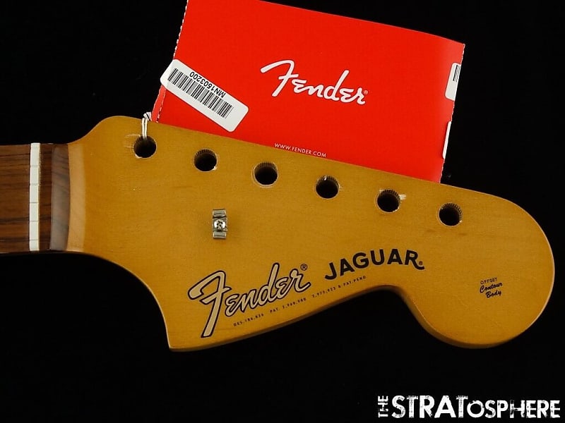Fender Vintera 60s Modified Jaguar NECK Modern "C" 9.5" Pau | Reverb