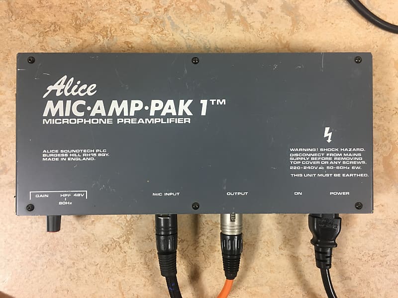 Alice Mic Amp Pak 1 | Reverb