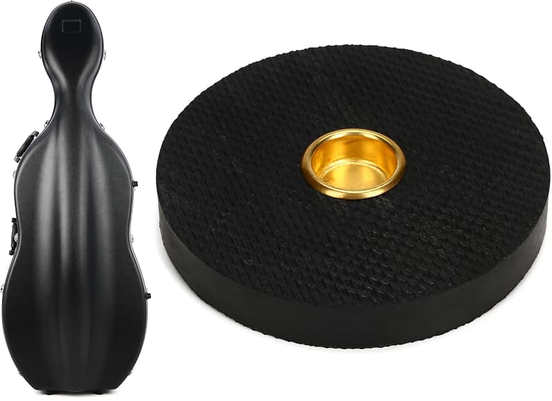 Howard Core CC4225-2 3/4 Size Thermoplastic Cello Case Bundle | Reverb
