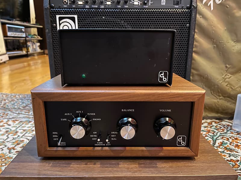 DB Systems DB-1A Preamp / DB-2A PSU - New Alps Volume Pot and | Reverb