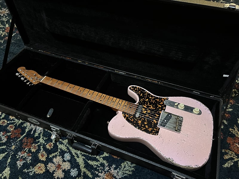 MJT Telecaster - Shell Pink | Reverb