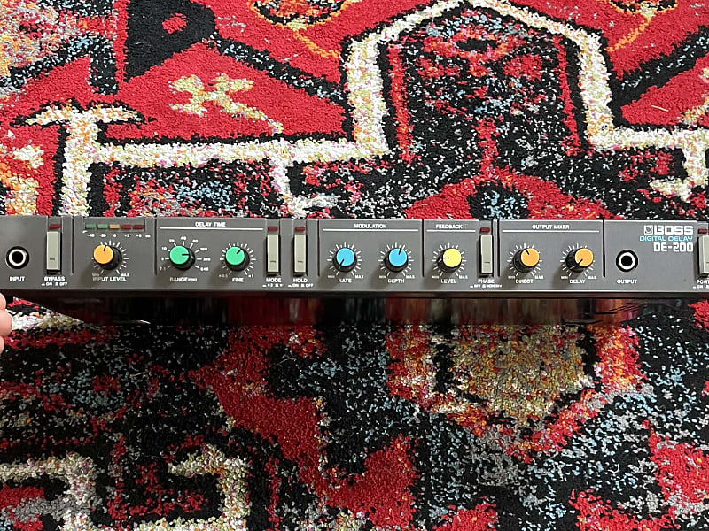 Boss DE-200 Rack Delay 1983 | Reverb