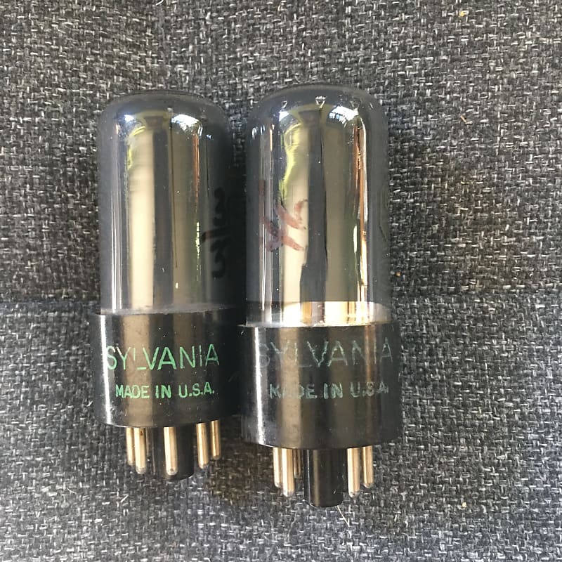 Sylvania 6V6GT Pair | Reverb