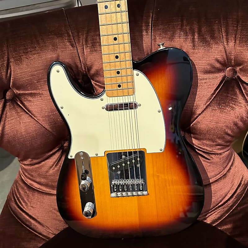 Fender 2015 MIM Left-Handed Standard Telecaster Electric | Reverb