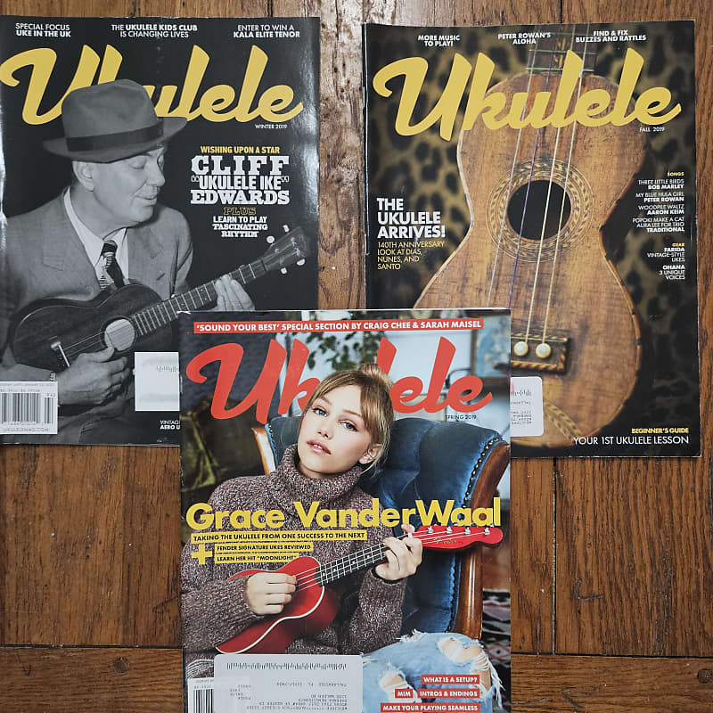 Ukulele Magazines 2019 - Glossy | Reverb