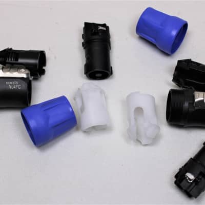 (2) Two Original NEUTRIK NL4FC Female 4 Pole Speakon Cable | Reverb