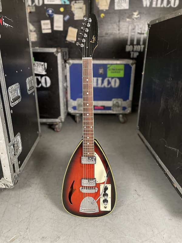 Wilco Loft Sale - Lion Foreign Teardrop 1960's guitar owned | Reverb