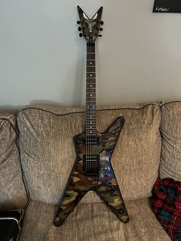 Dean Dime ML Camo Floyd Rose Special | Reverb