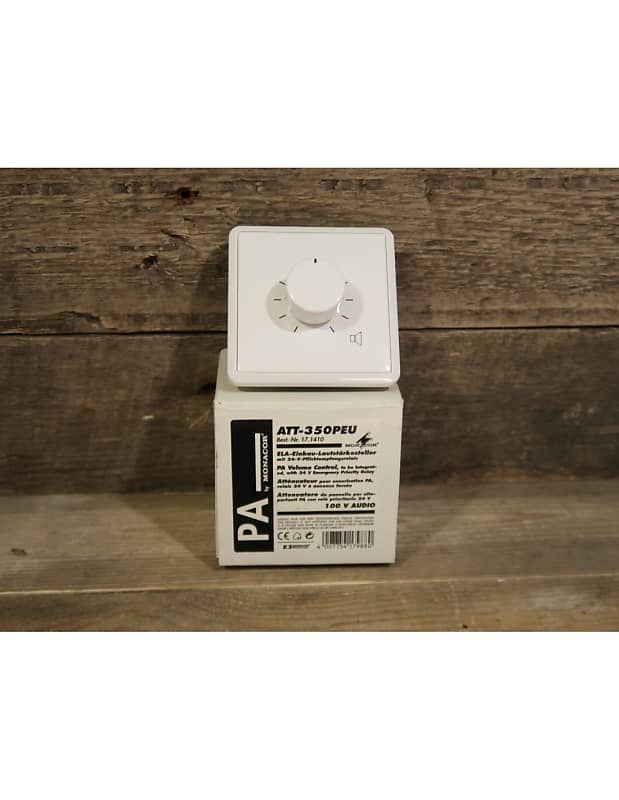 Monacor Integrated PA Volume Control | Reverb