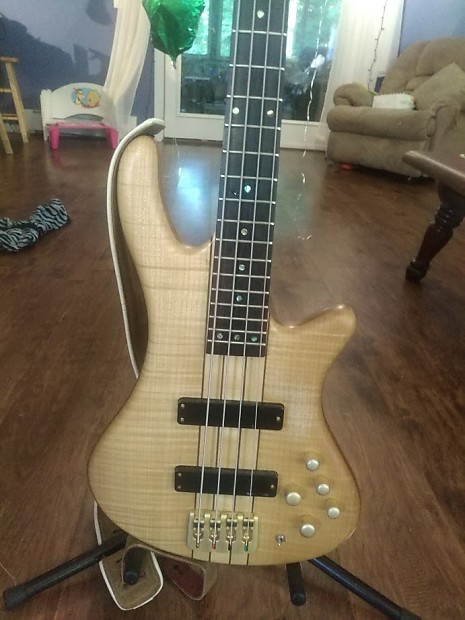 Schecter Stiletto Exotic flamed maple edition | Reverb