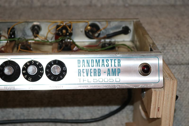 Vintage Original 1969 Fender Bandmaster Reverb Chassis | Reverb Canada