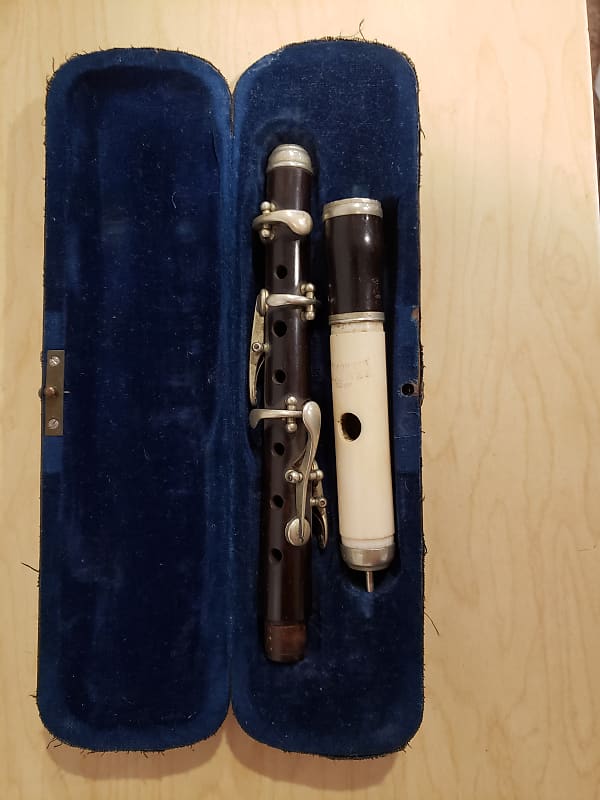 Antique Wooden Piccolo with Ivory Headjoint (with crack) | Reverb