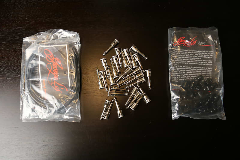 George L Pedalboard Patch Cables 78 Ends + Fresh Cabling | Reverb