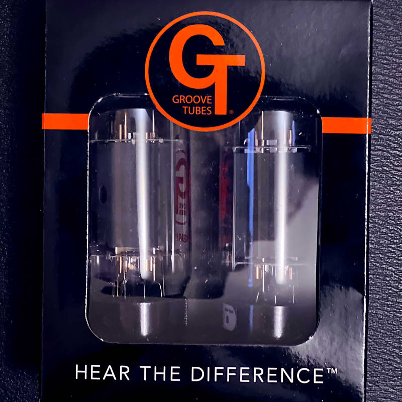 Brand New Matched Pair Groove Tubes 6L6 Power Tubes | Reverb