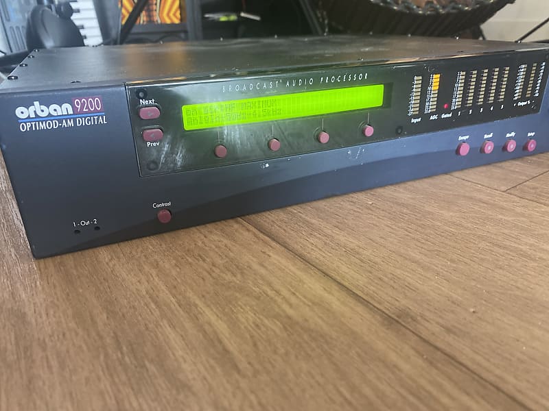 Orban Optimod 9200 AM audio processor | Reverb