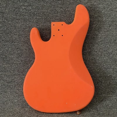 Orange Precision P Bass Style Bass Body | Reverb