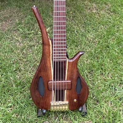 Handmade 39” Scale 6 String Bass 2024 - Oil | Reverb