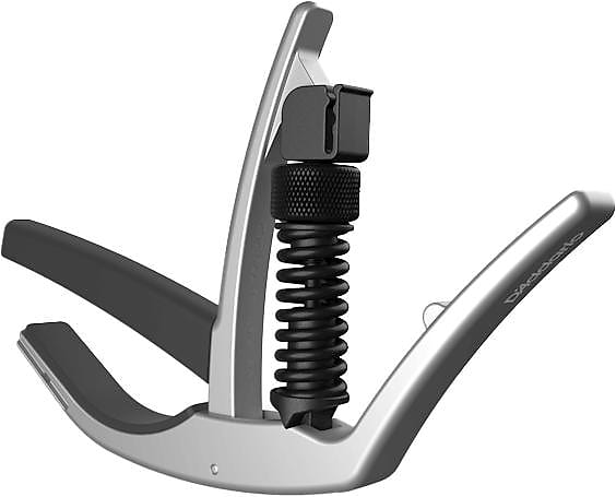 D'Addario NS Artist Capo - Silver Adjustable Tension (5-pack) | Reverb