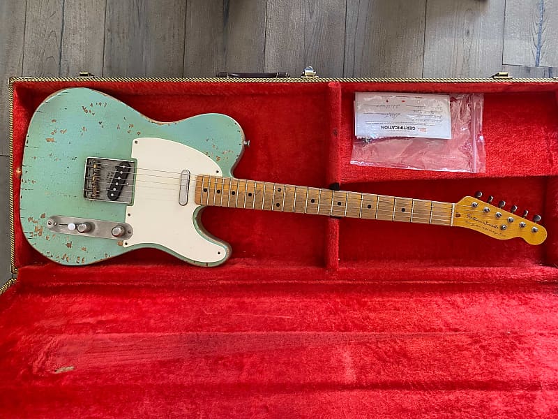 Kelton Swade Telecaster Green | Reverb