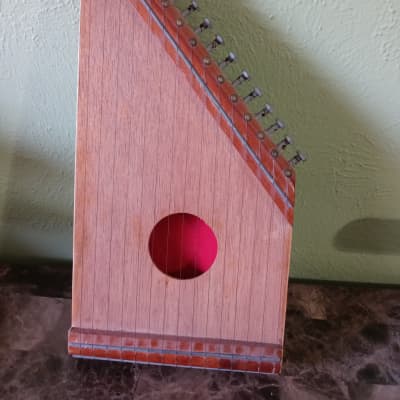 Vintage 16" Lap Harp 15 String Lyre Stringed Zyther Type | Reverb