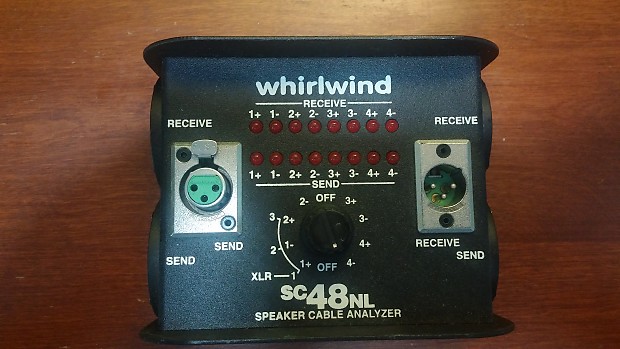 Whirlwind SC 48 NL Speaker Cable Analyzer | Reverb