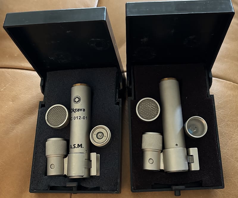 Oktava MC-012-01 Cardioid Condenser Microphones Matched Pair | Reverb