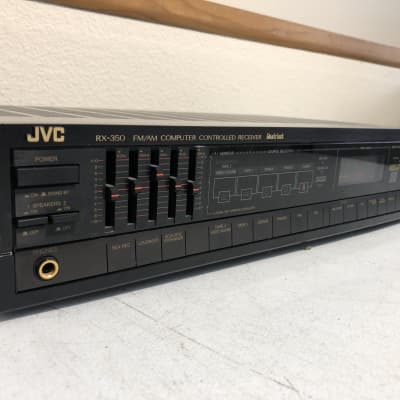 JVC RX-350 Receiver HiFi Stereo Vintage 5 Band Equalizer 2 | Reverb