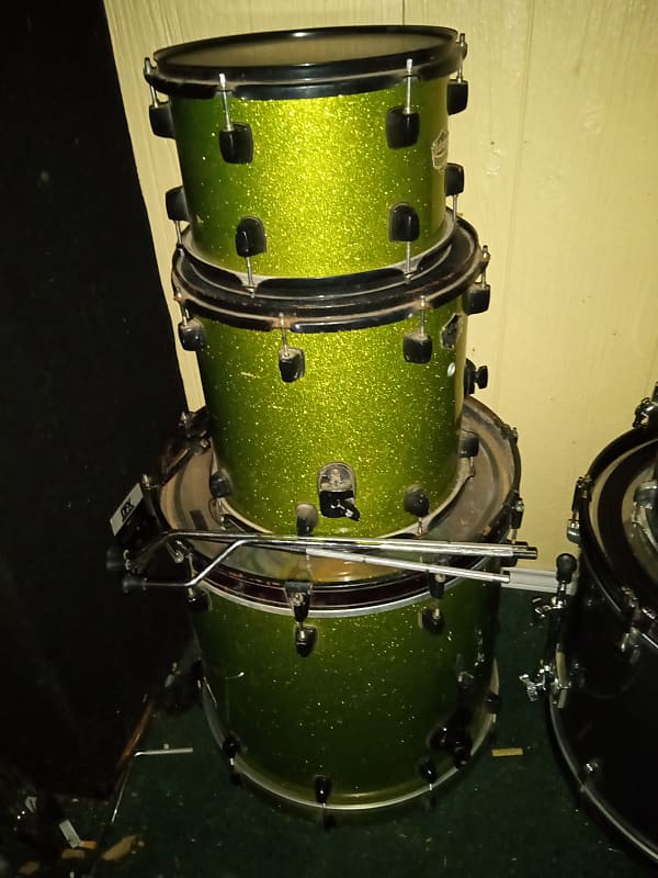 DDrum Defiant - Verde Sparkle D-Bop drums | Reverb