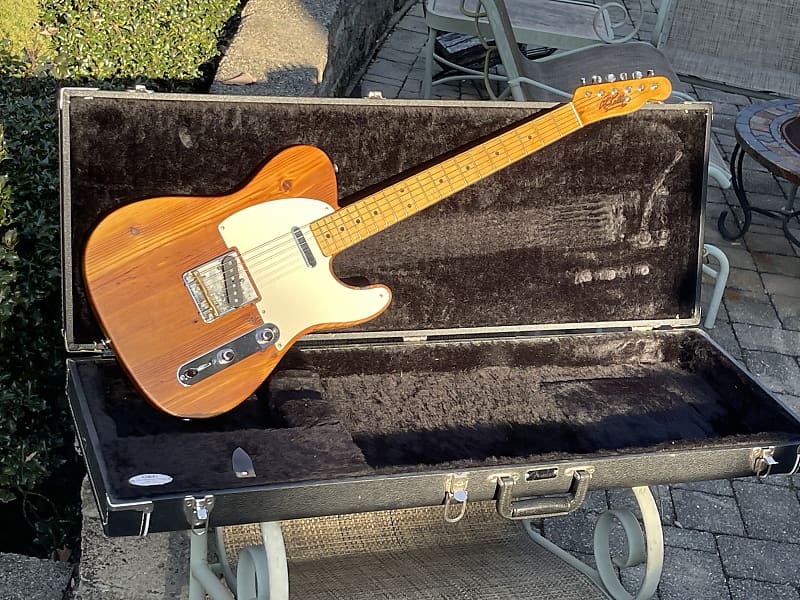 Rick Kelly CARMINE STREET Bowery Pine Telecaster! ANCIENT | Reverb