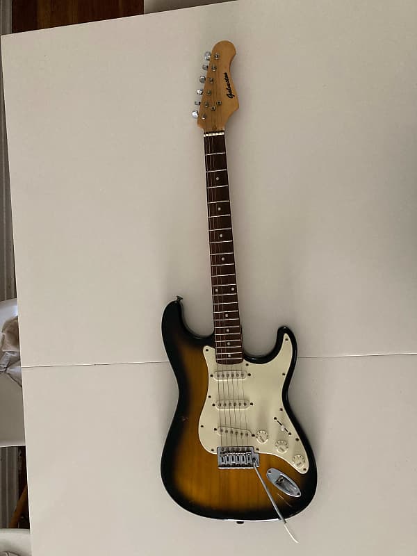 Galveston Fender Strat Copy Sunburst | Reverb