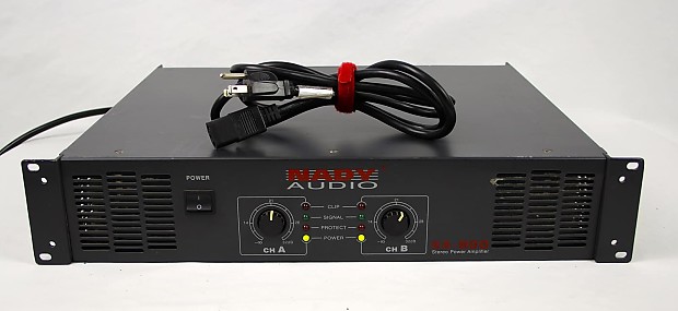 NADY AUDIO XA-900 STEREO POWER AMPLIFIER Church owned, never | Reverb
