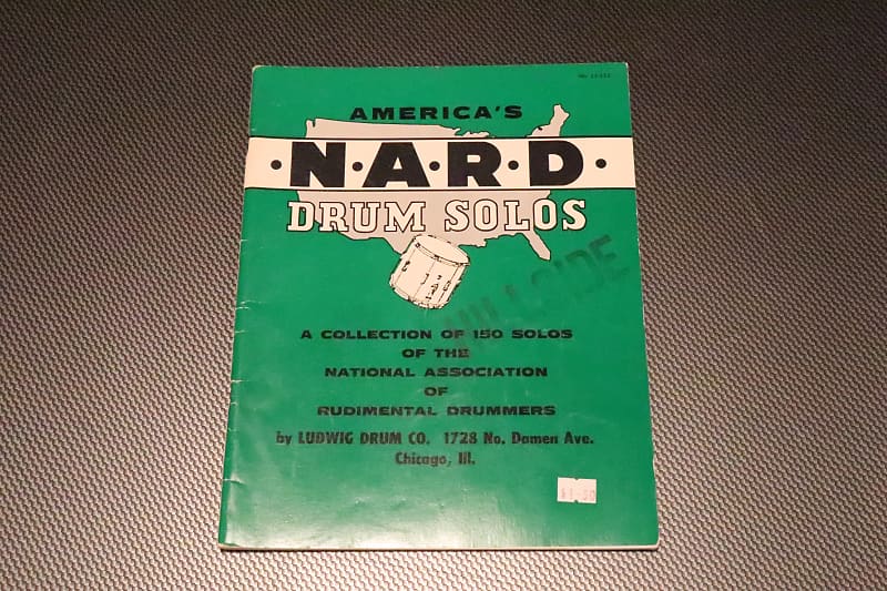 America's NARD Drum Solos Book by Ludwig Drum Co. | Reverb