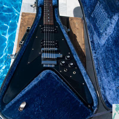 Classic 1980's Greco Flying V FV-800 Electric Guitar w RARE | Reverb