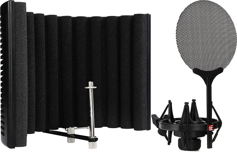 sE Electronics Reflexion Filter X Portable Vocal Booth Bundle | Reverb