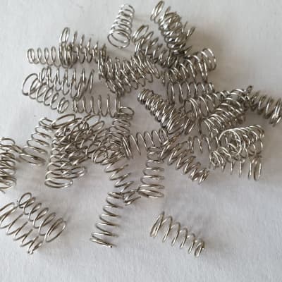 Set of 50 guitar pickup height cone springs | Reverb