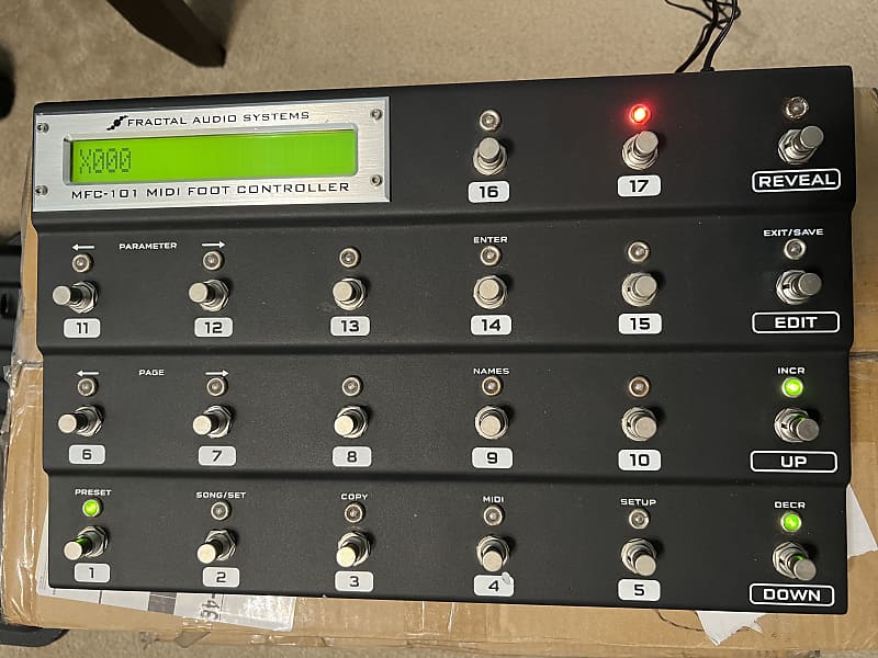 Fractal Audio MFC-101 Mark II MIDI Foot Controller 2010s - | Reverb