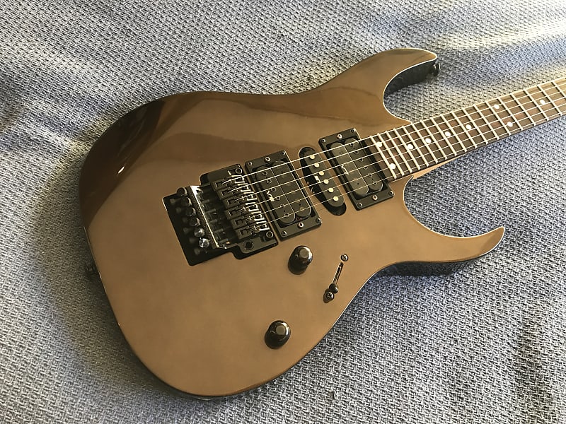 Ibanez RG507 Black Gold 1997 + Cibeles hardcase | Reverb