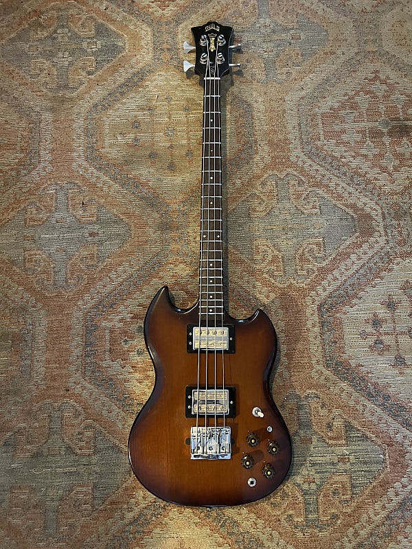 1977 Guild JSB-2 Electric Bass w/case | Reverb