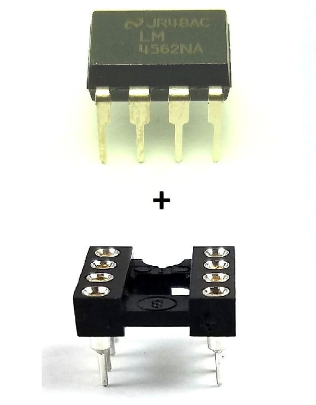 LM4562NA LM4562 + Socket - Dual OpAmp DIP-8 - 3 | Reverb