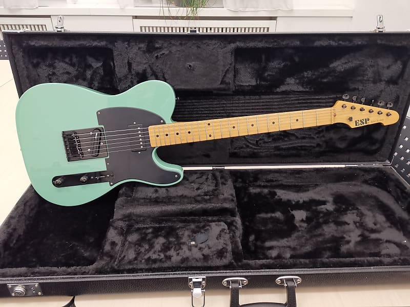 ESP 400 Telecaster 1991 - Turquoise | Reverb