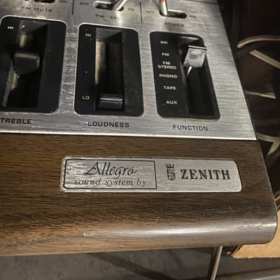 Zenith Allegro Vintage 1960’s 8Track Stereo System | Reverb