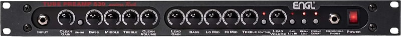 ENGL Amplifiers Modern Rock Preamp E530 Guitar Preamp | Reverb