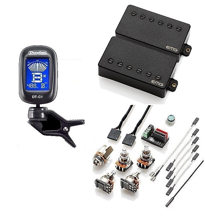 EMG Revelation Rev Set Black Prashant Aswani Passive Standard | Reverb