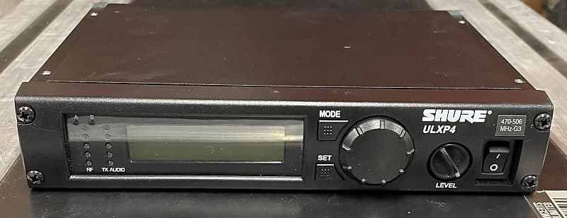 Shure ULXP4 G3 Band Professional Wireless Receiver - Black | Reverb