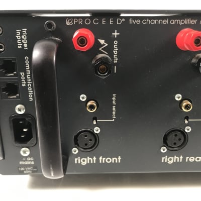 Proceed Amp 5 5 Channel Amplifier Madrigal Audio Laboratories | Reverb