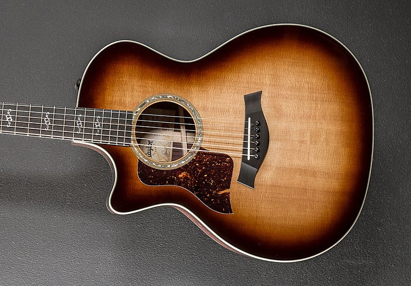 Taylor Custom 414CE Special Edition Left Hand - Shaded | Reverb